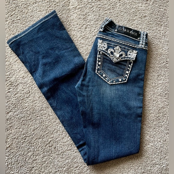 L.A. idol | Jeans | La Idol Usa Womens Bootcut Blue Jeans 29x34 | Poshmark